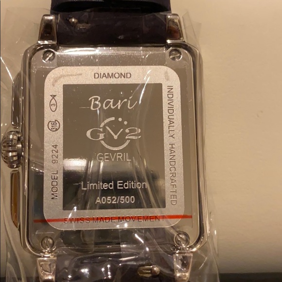 Gevril | Accessories | Authentic Gevril Bari Tortoise Swiss Diamond ...